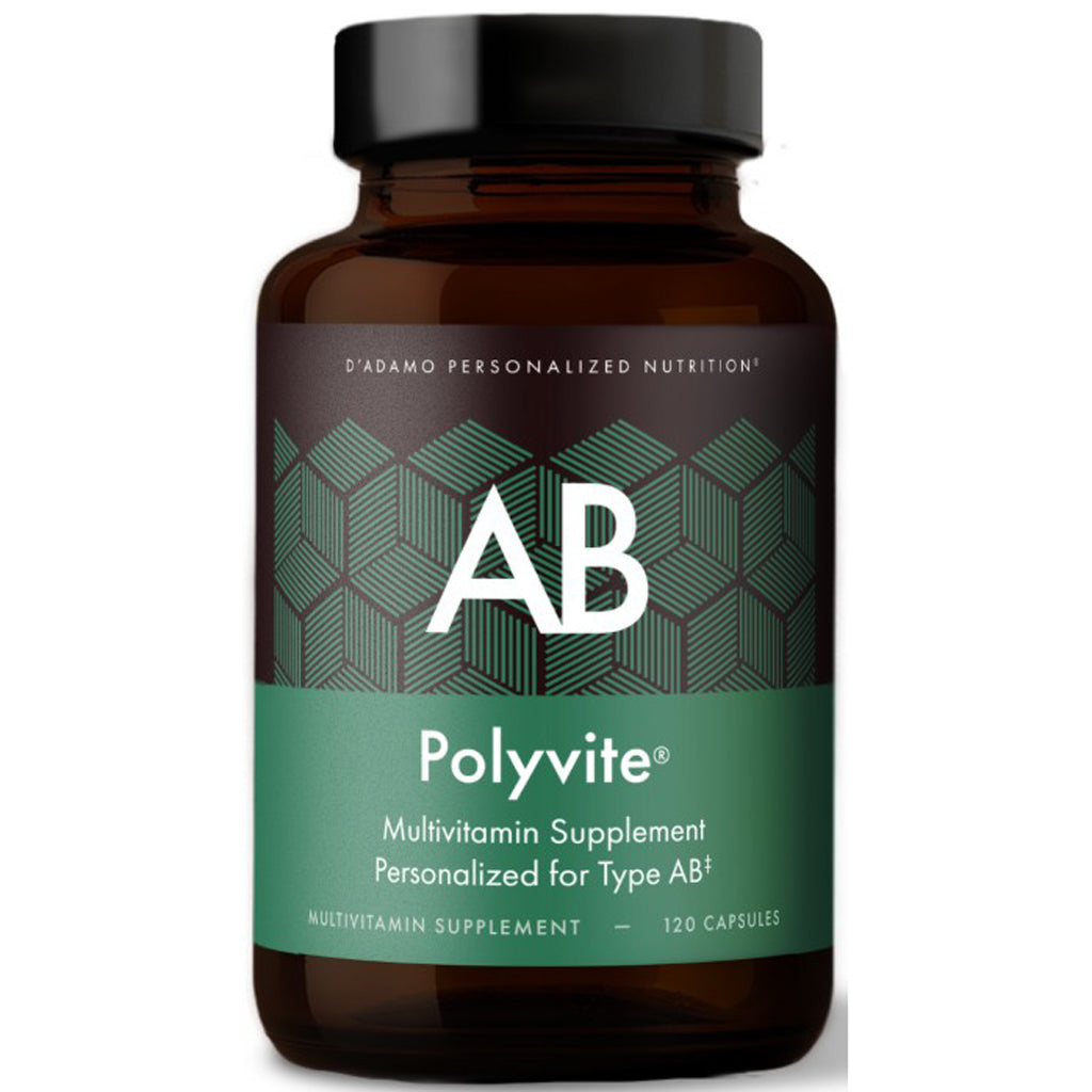 D'Adamo Polyvite Pro Multi-Vitamin Type AB OVitaminPro.com – OvitaminPro