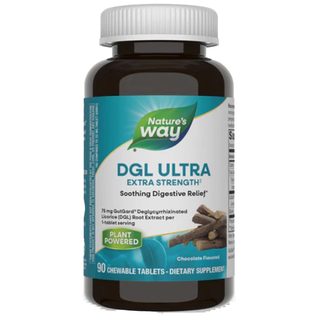 Natures Way DGL Ultra Chewable | Digestive help | OVitaminPro – OvitaminPro